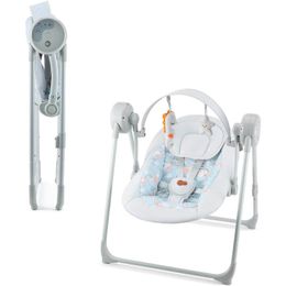 Kinderkraft Babywippe »Swingee« mit Soundeffekt grau
