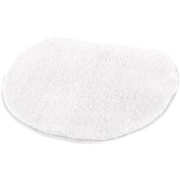Kleine Wolke WC-Deckelbezug »Soft« Höhe 20 mm rutschhemmend beschichtet Uni Farben, waschbar schneeweiss Obermaterial: 100% Polyacryl...