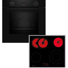 Neff Backofen-Set &raquo;B1CCC0AK3&laquo; mit Teleskopauszug nachr&uuml;stbar mit 5 Beheizungsarten Schwarz