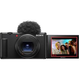 Sony Systemkamera »Vlog-Kamera ZV-1 II 4K Ultra HD Video«, 20, 1, 2, 7 fach fach x opt. Zoom, Bluetooth schwarz