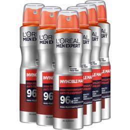 L'Oréal L'ORÉAL PARIS MEN EXPERT Deo-Spray »Deo Spray Invincible Man 96h« mit hoher Zuverlässigkeit transparent Deodorante von L'Oreal Men Expert
