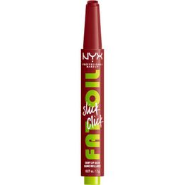 NYX Lippenstift »Professional Makeup Fat Oil Slick Click In a Mood« mit natürlichen Inhaltstoffen 11 In a Mood Lippenpflege von NYX
