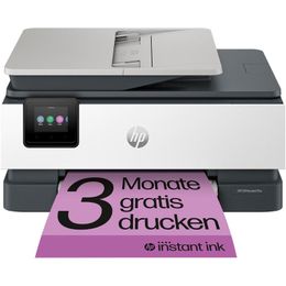 HP Multifunktionsdrucker »OfficeJet Pro 8132e« 3 Monate gratis Drucken mit Instant Ink inklusive grau Mit HP+ 3 Probemonate HP Instant Ink inklusive