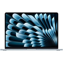 Apple Notebook »MacBook Air 15" (2025)« 38, 91 cm / 15, 3 ′′ M4 10-Core GPU 512 GB SSD sky blue