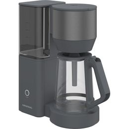 Grundig Filterkaffeemaschine &raquo;KM 7340&laquo; 1,5 l Kaffeekanne Permanentfilter grau Filterkaffeemaschine