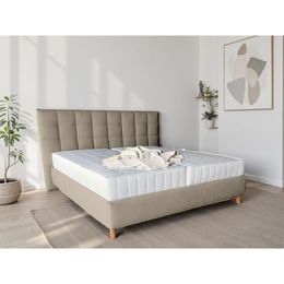 Collection AB Polsterbett »CLASSIC Scandi erhältlich in der Breite 180x200cm« 3 Varianten: Rahmen, Rahmen + Rost oder Komplett-Set mit...