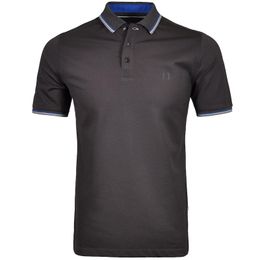 Ragman Poloshirt Schiefergrau L L Piqu&eacute;-Polo