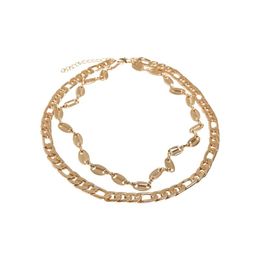 Urban Classics Edelstahlkette &raquo;Unisex Layering Basic Necklace&laquo; gold onesize Stilvolle Halsketten f&uuml;r jeden Anlass