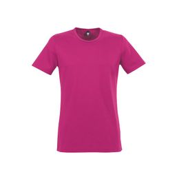 TRIGEMA T-Shirt »T-Shirt aus Baumwolle/Elasthan«, 1 Stk. hibiskus 104 104 Elastischer Feinripp