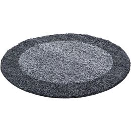 Ayyildiz Teppiche Hochflor-Teppich &raquo;Life Shaggy 1503&laquo; rund 30 mm H&ouml;he rechteckig, auch als L&auml;ufer erh&auml;ltlich, Shaggy, Langflor, Wohnzimmer grau...