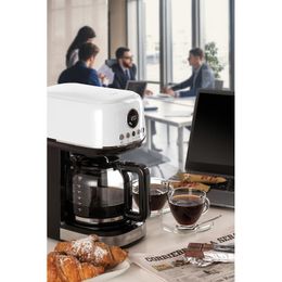Ariete Filterkaffeemaschine &raquo;1396W Moderna wei&szlig;, 1, 5 L mit Timer, Programmwahl und Warmhaltefunktion&laquo; Permanentfilter wei&szlig;