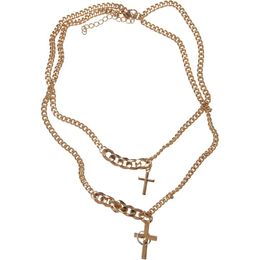 Urban Classics Herren Urban Classics Kette mit Anh&auml;nger &raquo; Unisex Various Chain Cross Necklace&laquo;