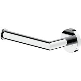 Bravat Varuna WC-Papierhalter 779810 ohne Deckel eckig, zum kleben oder schrauben, chrom