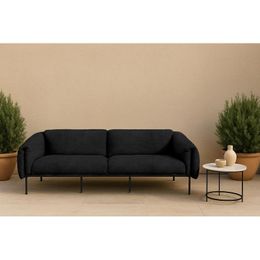 Home Affaire 3-Sitzer »Lumi« Outdoor Gartensofa, wetterfeste Materialien, Breite 228 cm davy grey