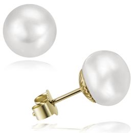Goldmaid Paar Ohrstecker goldfarben Edles Design