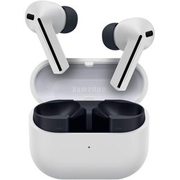 Samsung wireless In-Ear-Kopfhörer »Galaxy Buds3 FE« A2DP Bluetooth Active Noise Cancelling (ANC) Freisprechfunktion Grau IP54-Zertifizierung