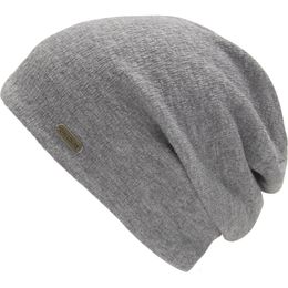 Chillouts Beanie &raquo;Puka Hat&laquo; mit strukturierter Oberfl&auml;che & bequemem Sitz grey