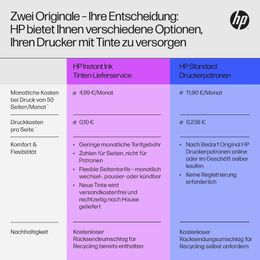 HP Multifunktionsdrucker »OfficeJet Pro 9132e« 3 Monate gratis Drucken mit Instant Ink inklusive weiß/grau Mit HP+ 3 Probemonate HP Instant Ink...