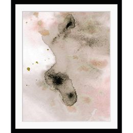 queence Bild &raquo;Sandra&laquo; Abstrakt Figuren Kunst HD Premium Poster-Druck inkl. Holzrahmen Farbe Rahmen: schwarz + Farbe Bild(er): bunt