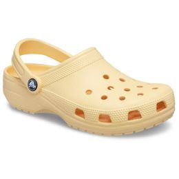 Crocs Clog »Classic Clog«, Sommerschuh, Schlappen, Hausschuh passt zu Jibbitz gelb-Golden Hour 36 36 Clog aus pflegeleichtem Croslite Material