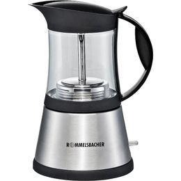 Rommelsbacher Espressokocher »EKO 376/G« 0, 35 l Kaffeekanne aus hitzebeständigem Glas Edelstahl