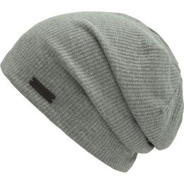Chillouts Beanie &raquo;Konya Hat&laquo; mit hohem Baumwollanteil & flexiblem Sitz f&uuml;r urbane Looks grey