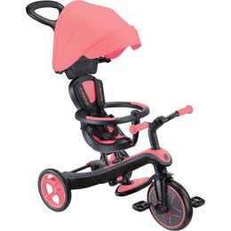 Globber Dreirad »EXPLORER TRIKE 4in1« coral pink
