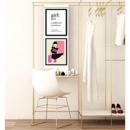 queence Bild &raquo;Call me Maybe&laquo; Art Bilder von Frauen Fashion Frau Kunst Magazincover Mode 1 Stk. tlg. HD Premium Poster-Druck inkl....