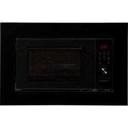 Amica Einbau-Mikrowelle &raquo;EMW 13170 S&laquo; Grill Mikrowelle 1200 W digitaler Timer schwarz