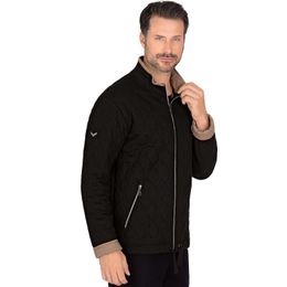 TRIGEMA Sweatjacke &raquo;Steppjacke aus Sweat-Qualit&auml;t&laquo; 1 Stk. schwarz XXL XXL Gesteppte Sweatqualit&auml;t mit Wattierung