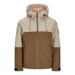 Jack & Jones Jack & Jones Herren Outdoorjacke &raquo;JCOAIDEN TRANSITIONAL JACKET SN&laquo; mit Kapuze braun S