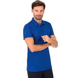TRIGEMA Poloshirt »Slim Fit Poloshirt aus DELUXE-Piqué«, 1 Stk. royal L L DELUXE-Piqué-Qualität