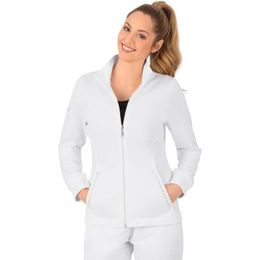 TRIGEMA Sweatjacke »Jacke Sweat-Qualität« 1 Stk. weiss XL XL Sweat-Qualität