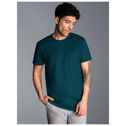 TRIGEMA T-Shirt »Slim Fit T-Shirt aus DELUXE Baumwolle« 1 Stk. saphir M M DELUXE-Single-Jersey