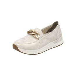 Rieker Damen Slipper &raquo; Slipper Lederimitat&laquo; beige 40