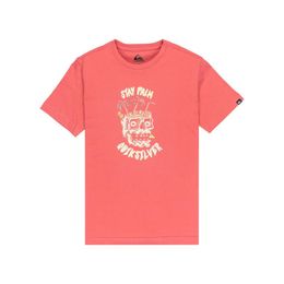 Quiksilver T-Shirt »Ev Stay Palm« Mineral Red 12(148-156cm) 12(148-156cm) Stoff: Baumwoll-Jersey, [160 g/m2]