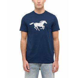 Mustang Kurzarmshirt &raquo;Herren Style Austin&laquo; navy 3XL 3XL L&auml;ssiger Schnitt