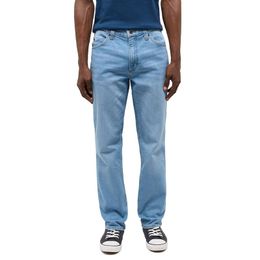 Mustang Straight-Jeans &raquo;Herren Style Tramper Straight&laquo; 413 mittelblau 40 - L&auml;nge 38 L&auml;nge 38 40 Regular Fit Jeans mit mittelhohem Bund und geradem...