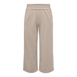 Only Damen Only Jogger Pants &raquo;ONLPOPTRASH-SUKI LIFE MW CULOTTE PNT&laquo; beige XS (34), N-Gr
