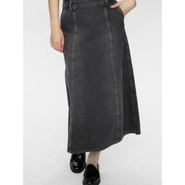 Nümph NÜMPH Midirock »Skirt NUBROOKLYN« Grey Denim 42 42 Feminine Röcke in verschiedenen Längen und Passformen