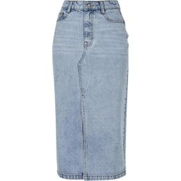 Urban Classics Jerseyrock »Damen Ladies Midi Denim Skirt« 1 Stk. tinted lightblue washed 29 29 Modische Röcke für verschiedene Anlässe