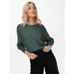 Only Damen Only Strickpullover &raquo;ONLADALINE L/S SHORT PULLO KNT NOOS&laquo; gr&uuml;n M