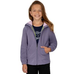TRIGEMA Sweatjacke &raquo;Fleece-Jacke mit Kapuze&laquo; 1 Stk. mauve 128 128 Fleece-Qualit&auml;t, innen und au&szlig;en angeraut