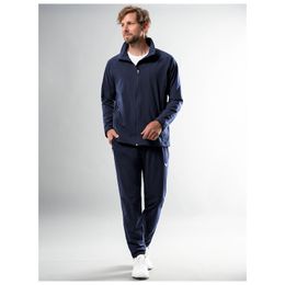 TRIGEMA Jogginganzug »Bequemer Jogginganzug für Sport und Freizeit« 2 Stk. navy M M Leichte Funktions-Webware