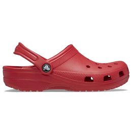 Crocs Damen Clog &raquo;Classic Clog&laquo; , Sommerschuh, Schlappen, Hausschuh passt zu Jibbitz rot 42
