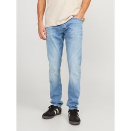 Jack & Jones JACK & JONES Slim-fit-Jeans »JJIGLENN JJWARD JJ 322 N« BLUE DENIM 31 - Länge 34 Länge 34 31 Slim-Fit-Jeans mit extra-engem Beinschnitt für eine...