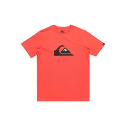 Quiksilver T-Shirt »Comp Logo« Cayenne 10 10 Stoff: Baumwoll-Jersey-Stoff [160 g/m2]