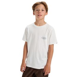 Quiksilver T-Shirt »Evo Border Lines« weiß 8 8 Stoff: Baumwolle, [160 g/m2]