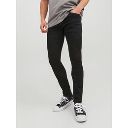 Jack & Jones JACK & JONES Skinny-fit-Jeans &raquo;JJILIAM Skinny Jeans mit Used-Waschung f&uuml;r schlanke Silhouette&laquo; Abriebeffekte, modisch, skinny fit, Baumwollmischung...