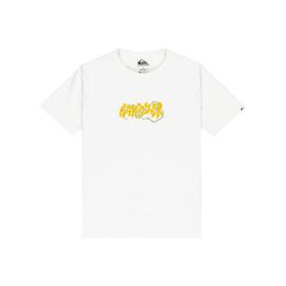 Quiksilver T-Shirt &raquo;Evo Bloomsday&laquo; wei&szlig; 10 10 Stoff: Baumwolle, [160 g/m2]
